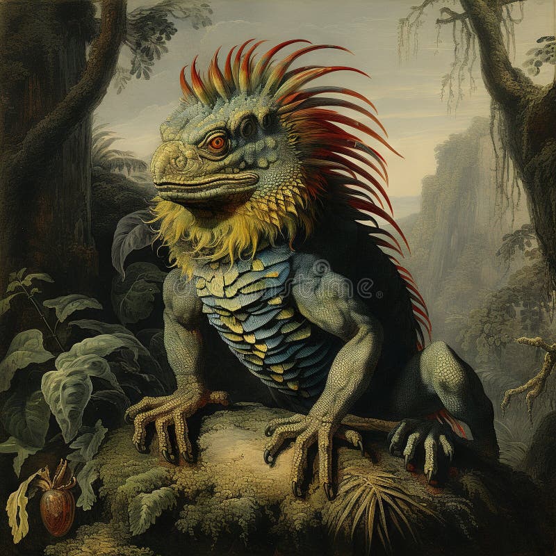 Ai Generated Illustration Wildlife Concept of Iguana Stock Illustration ... Ai Generated Illustration Wildlife Concept of Iguana Stock Illustration ...