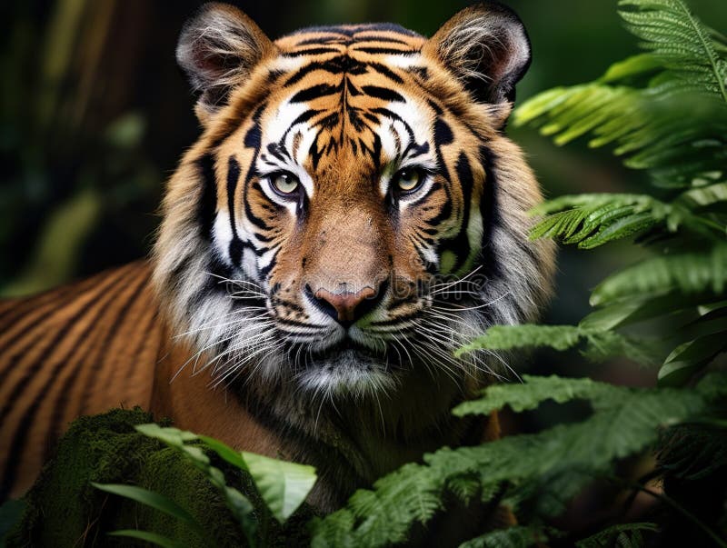 Ai Generated Illustration Wildlife Concept of Save Tiger Project Stock ...