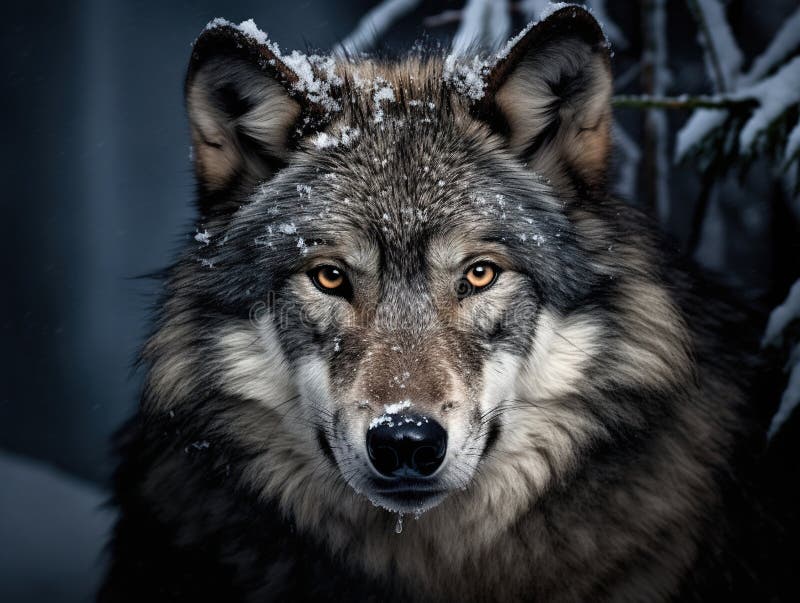 Ai Generated Illustration Wildlife Concept of Super Image in Vertical ...