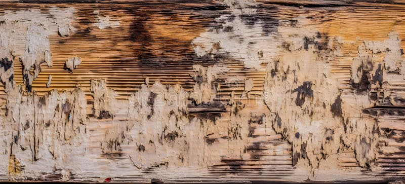 AI Generated Illustration of a Wooden Background with Distressed Finish ...