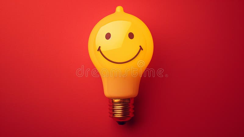 Smiley Face Light Bulb Stock Illustrations – 535 Smiley Face Light Bulb ...