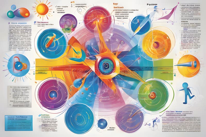AI Generated Illustrations for the Concept of Physics on the Topic of ...