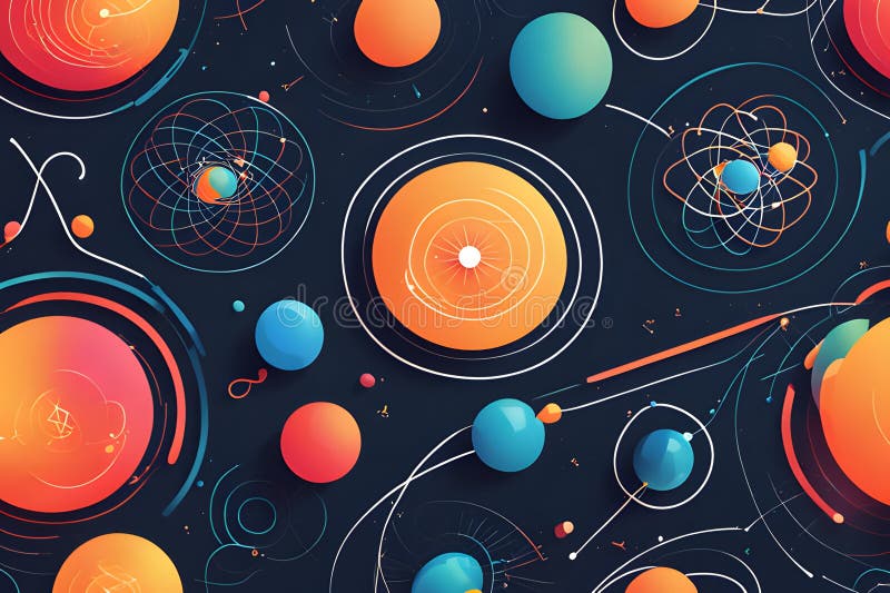 AI Generated Illustrations for the Concept of Physics on the Topic of ...