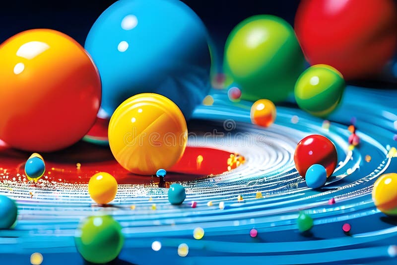 AI Generated Illustrations for the Concept of Physics on the Topic of ...