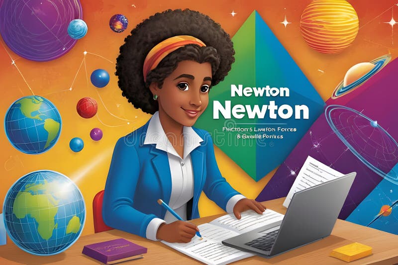 AI Generated Illustrations for the Concept of Physics on the Topic of ...