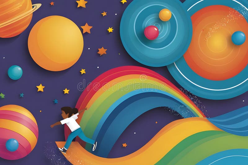 AI Generated Illustrations for the Concept of Physics on the Topic of ...