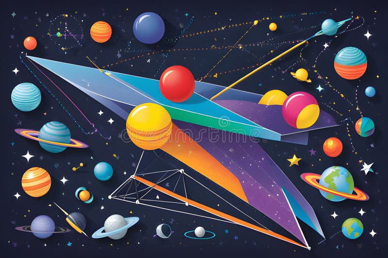 AI Generated Illustrations for the Concept of Physics on the Topic of ...