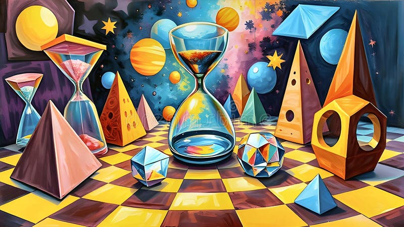 Shapes of Things before My Mind Stock Illustration - Illustration of ...