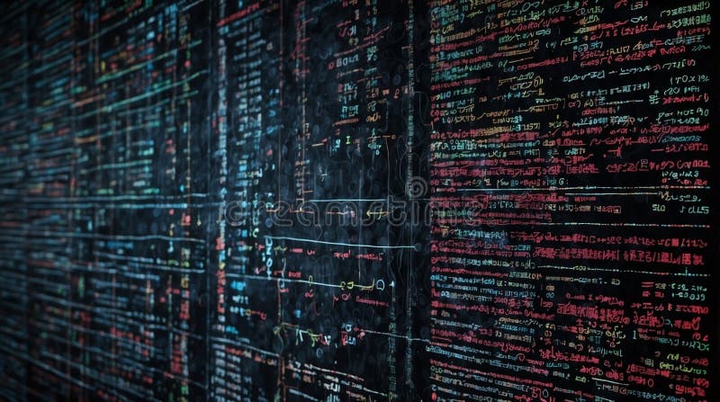 AI Generated Image, Abstract Technology Background Software Developer ...