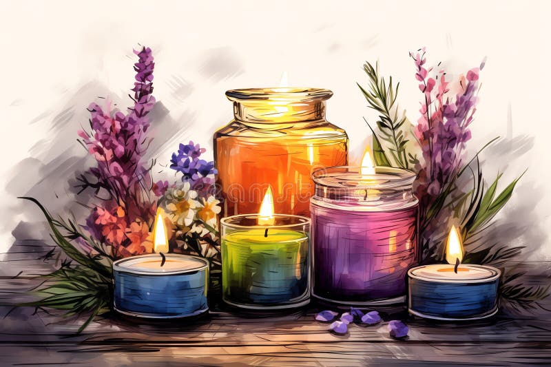 Aromatherapy Diffusers Stock Illustrations – 125 Aromatherapy Diffusers ...