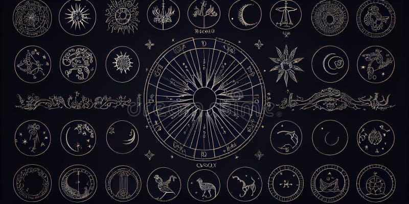 Floral Fantasy Border Background, Made with Generative AI Stock ...