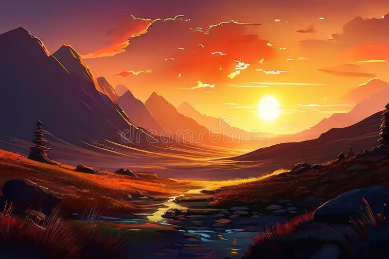 An Ai Generated Image, British Flag with London Stock Illustration ...