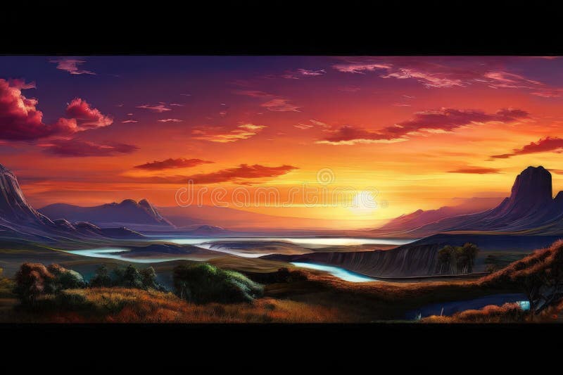 An Ai Generated Image, British Flag with London Stock Illustration ...