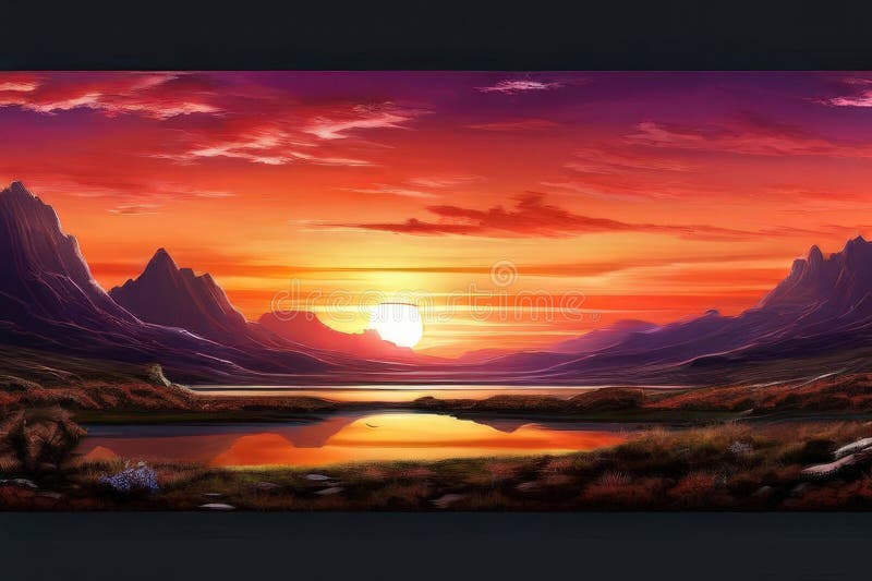 An Ai Generated Image, British Flag with London Stock Illustration ...