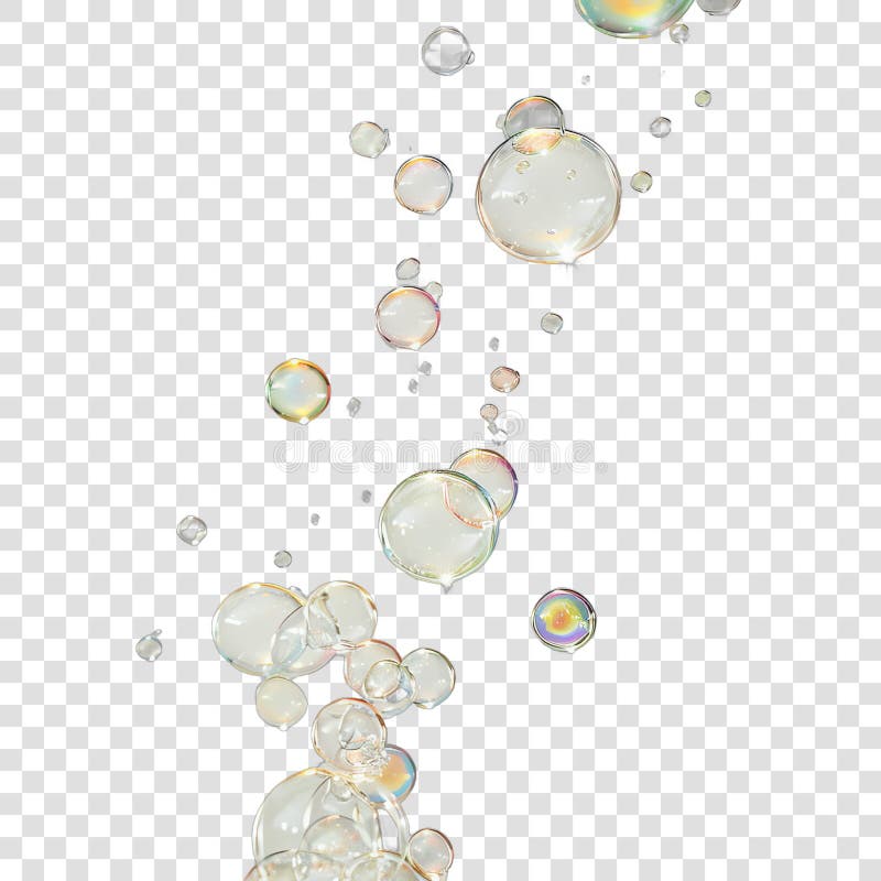 Bubbles realistic stock illustration. Illustration of realistic - 336446325