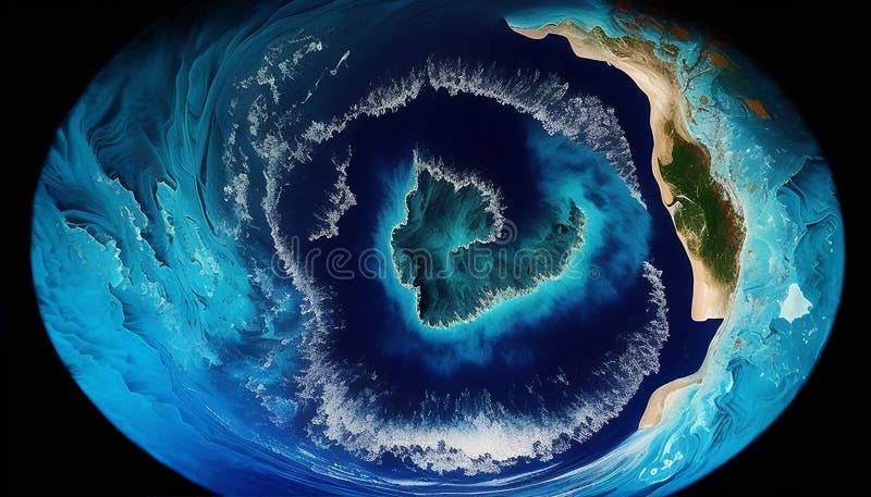 Upside-Down Earth: a Captivating View from Space, Made with Generative ...