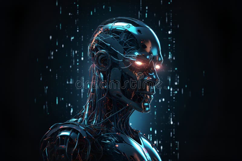Image Depicting the Power of Artificial Intelligence. Stock ...