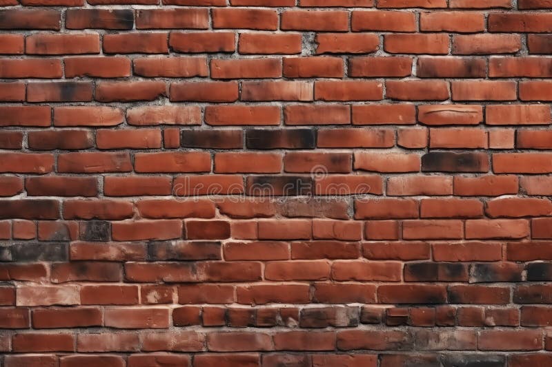 Classic Red bricks texture stock illustration. Illustration of clinker ...