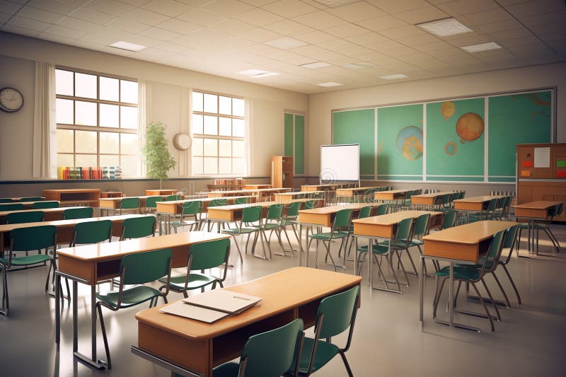Classroom Facilities Stock Illustrations – 146 Classroom Facilities ...