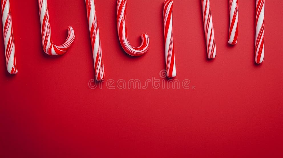 Candy Canes Row Stock Illustrations – 130 Candy Canes Row Stock ...
