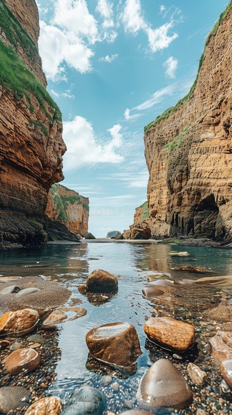 Coastal Inlet Stock Illustrations – 394 Coastal Inlet Stock ...