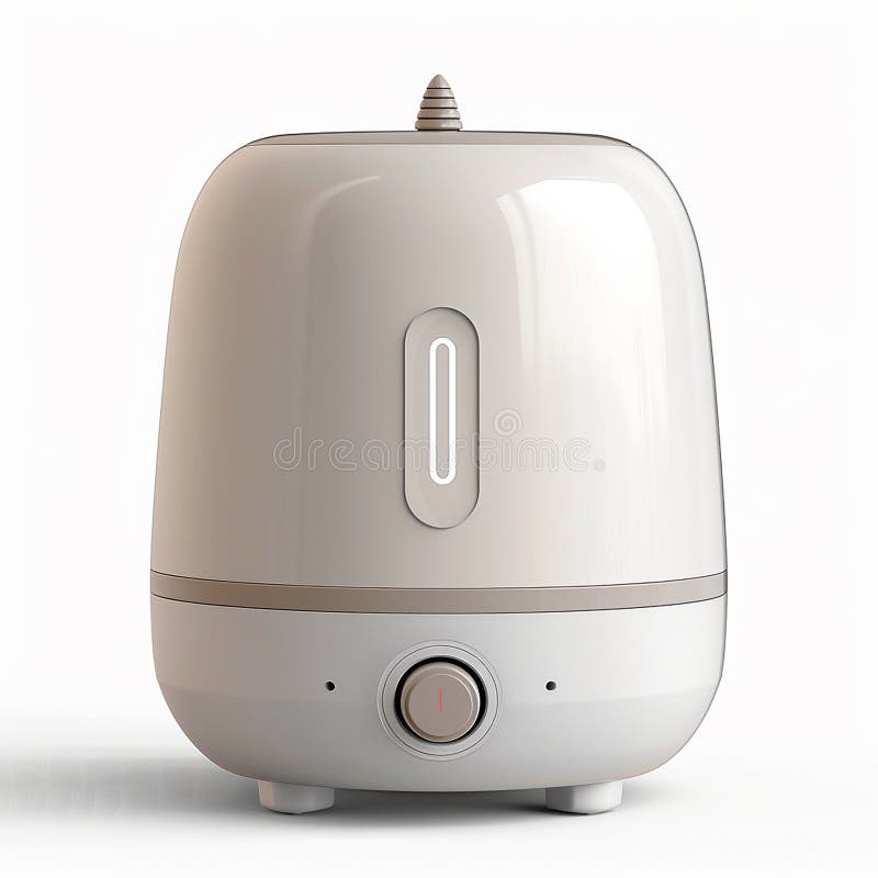 A 3D Icon of a Humidifier with a White Background Stock Illustration ...