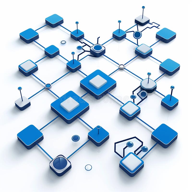 Algorithm White Text Illustration with Blue Constellation As Background ...