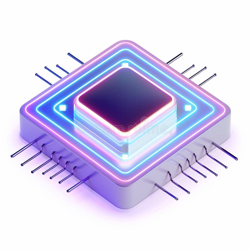 Startup Office Quantum Computing Chip Stock Illustrations – 15 Startup ...