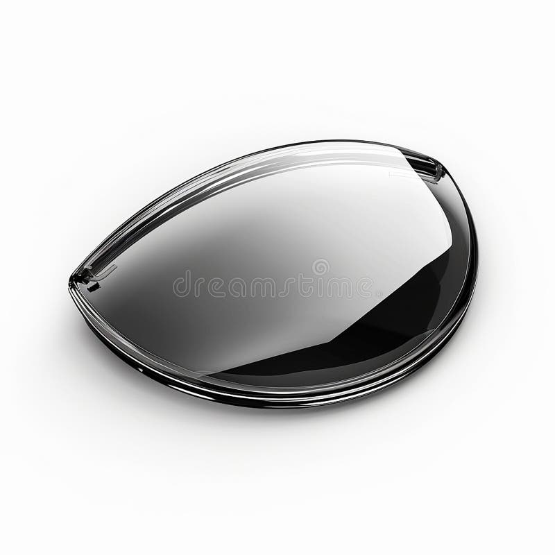 A 3D Icon of a Windshield with a White Background Stock Illustration ...