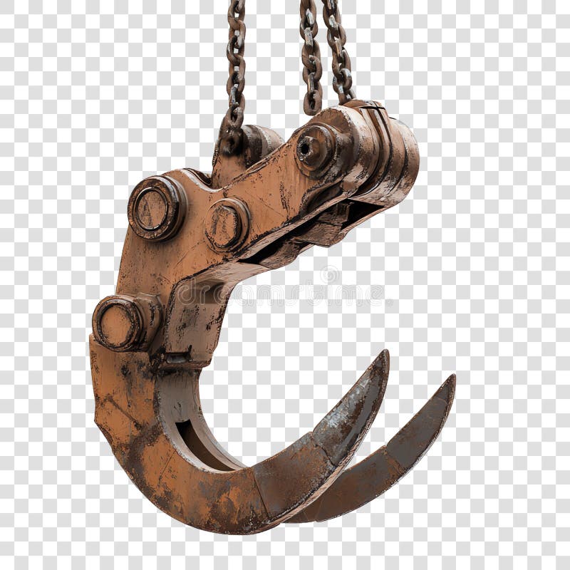 Crane Claw lifting stock photo. Illustration of boxes - 341471148