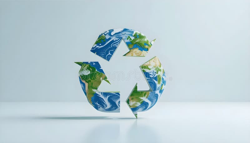 Symbol of Earth& X27;s Natural Cycle Stock Illustration - Illustration ...