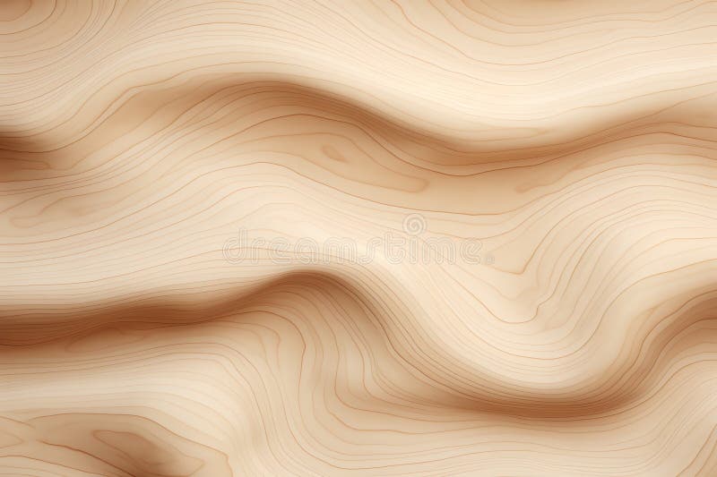 Curly Maple Wood Featuring Three Dimensional Wavy Patterns in Its Grain ...