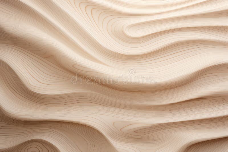 Curly Maple Wood Featuring Three Dimensional Wavy Patterns in Its Grain ...