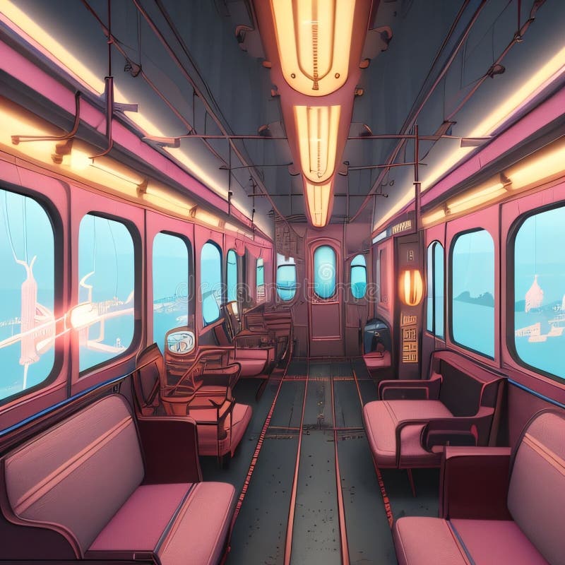Cyberpunk Train Stock Illustrations – 765 Cyberpunk Train Stock ...