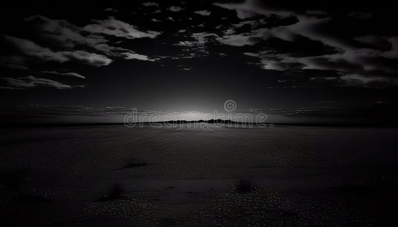Dark and Empty Earth: a Post-Apocalyptic Landscape, Made with ...