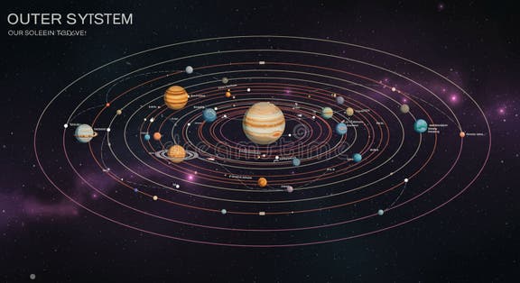 AI-generated Image Depicting an Imaginary Solar System Labeled "Outer ...
