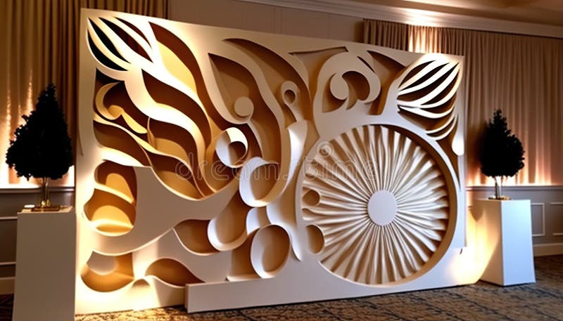 Stunning Backdrop for Design Projects, Made with Generative AI Stock ...