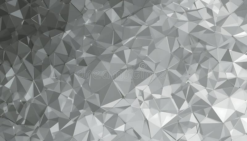 Abstract Silver Gray Polygonal Low Poly Background Texture Stock ...