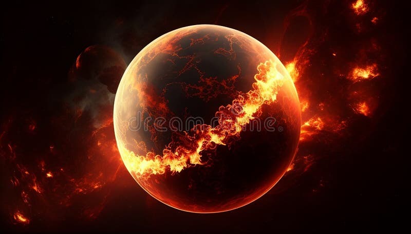 Inferno Planet: a Cinematic View of a Burning Earth, Made with ...