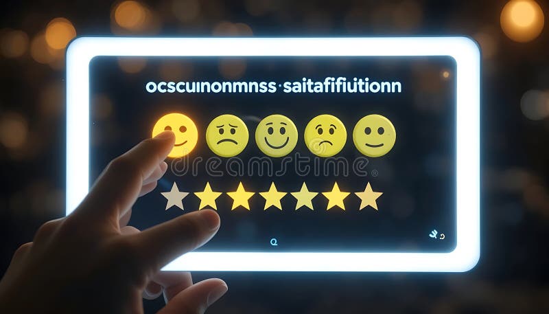 Customer Satisfaction Rating Survey on Digital Tablet Stock ...