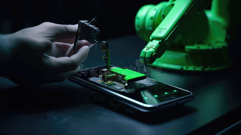 Robotic Precision and Delicate Assembly of a Smartphone in a HighTech ...
