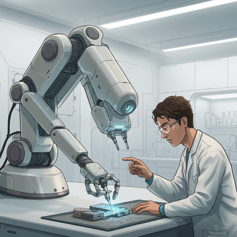 Humanandrobot Stock Illustrations – 6 Humanandrobot Stock Illustrations ...