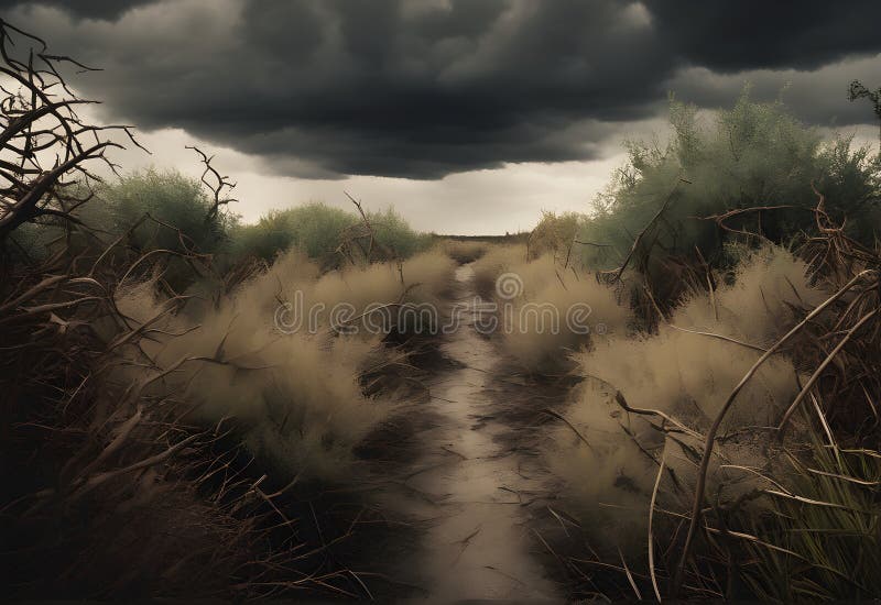 Desolated Pathway Stock Illustrations – 6 Desolated Pathway Stock ...
