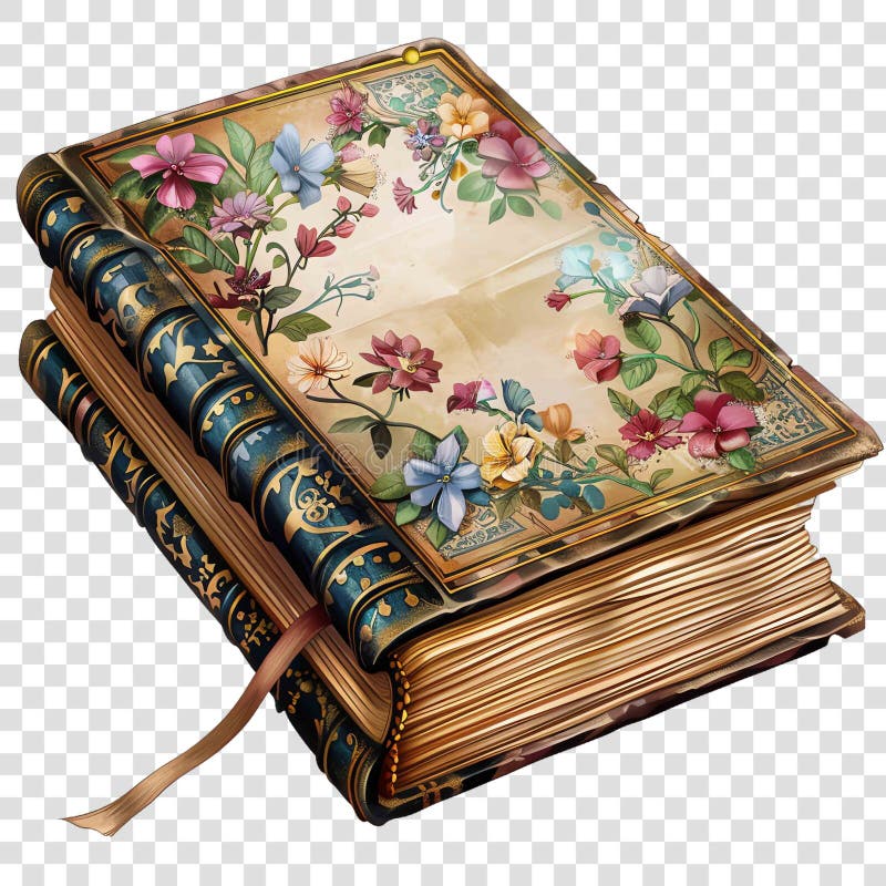 Dictionary Transparent Background Realistic Element Stock Illustration ...