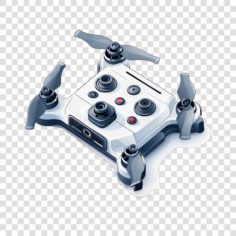 Drone Remote Control Transparent Background Realistic Element Stock ...