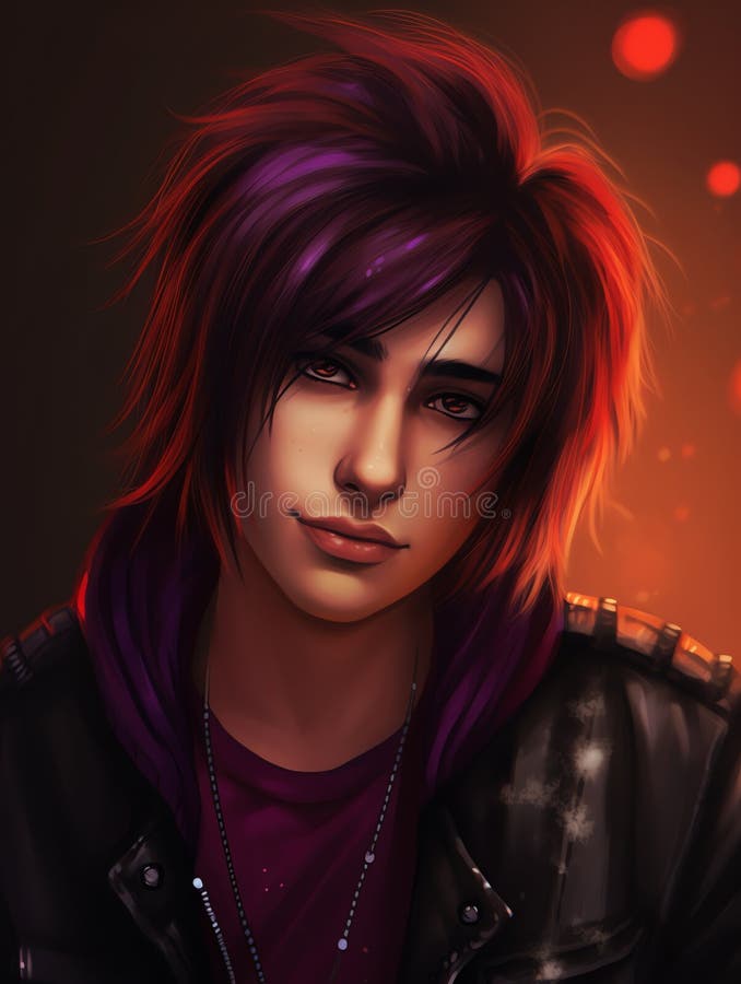 Emo Boy Photo Illustration of Emo Stock Illustration - Illustration of ...