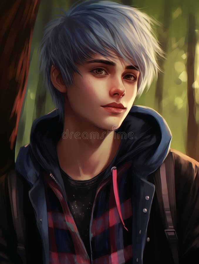 Emo Boy Photo Illustration of Emo Stock Illustration - Illustration of ...