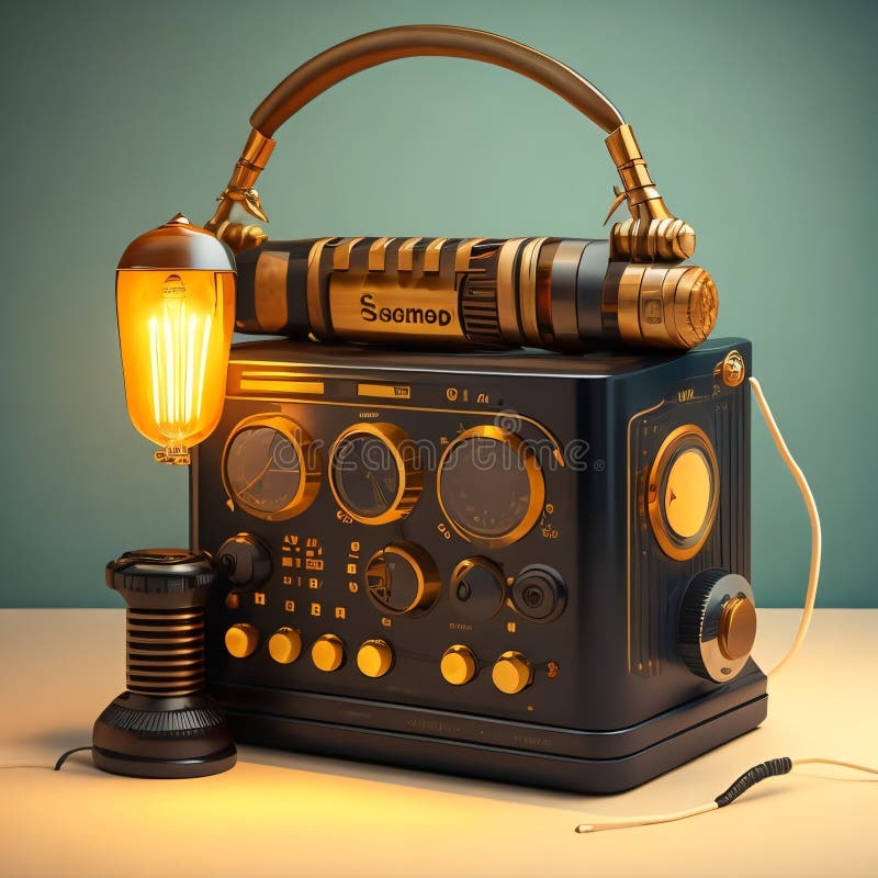 AI Generated Image - Fantastic Electronic Equipment Stock Illustration ...