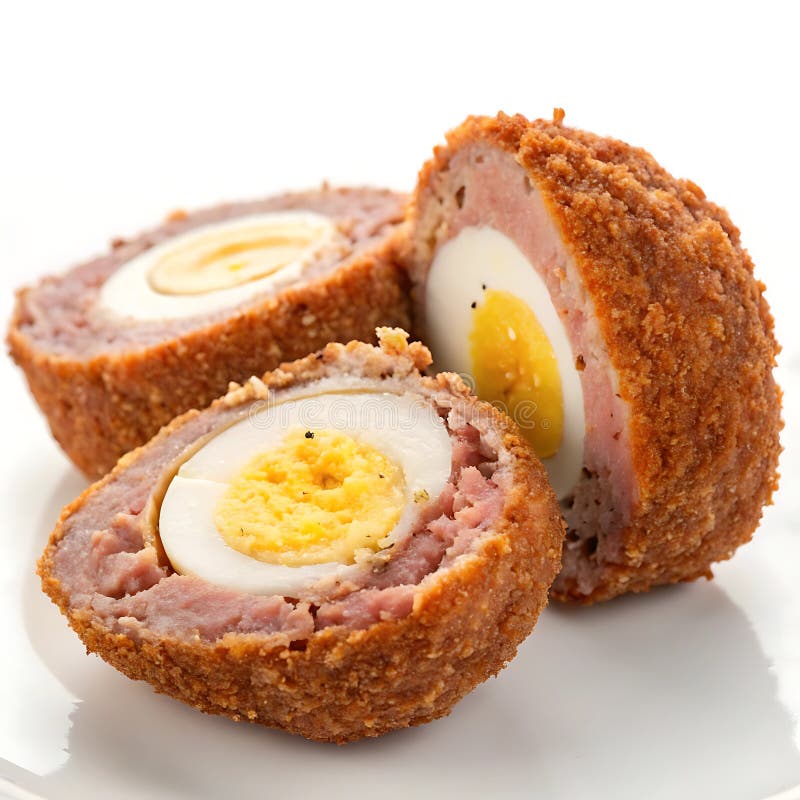 Whole Scotch Egg Stock Illustrations – 3 Whole Scotch Egg Stock ...