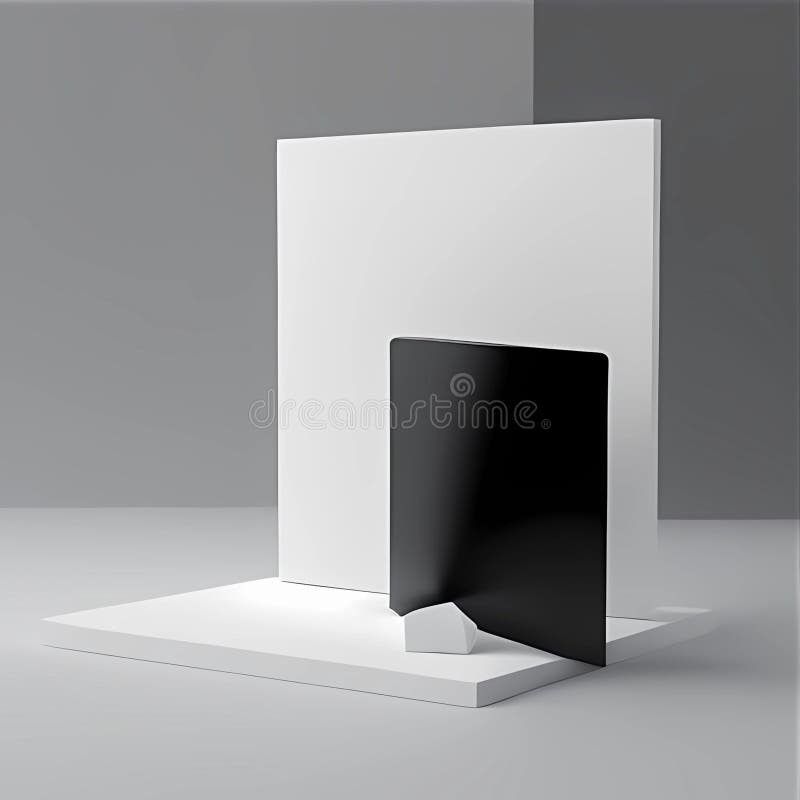 Minimal Tech Backdrop, Made with Generative AI Stock Illustration ...